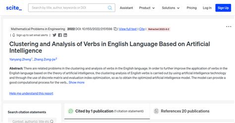 Clustering And Analysis Of Verbs In English Language Based On