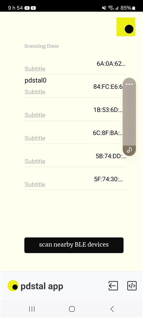 [solved] only show ble device with a certain name ble bluetooth