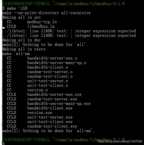 Libmodbus库开发笔记(一):libmodbus库介绍、编译和基础工程模板 Csdn博客 Libmodbus库开发笔记(一):libmodbus库介绍、编译和基础工程模板 Csdn博客