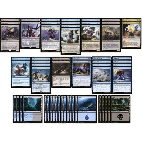 Blue Black Eldrazi Control Deck Mtg Magic The Gathering Ready To Play Etsy