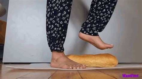 Bread Crushing Bare Feet By Fetish Ist On Deviantart