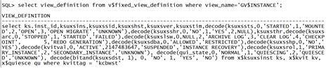 成为MySQL DBA后再看ORACLE数据库四系统视图 海布里 MySQL 博客园