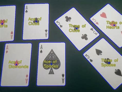 Counting Cards With Opencv To Build A Blackjack Playing Robot