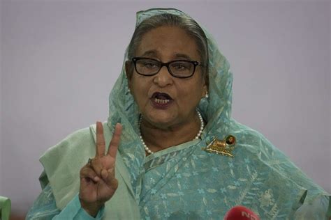 Bangladesh Pm Sheikh Hasina Elected For Fifth Term Declares Election