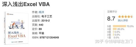 10本 Excel Vba 学习书籍推荐 知乎