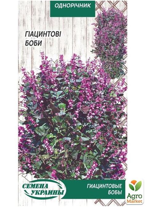 Гиацинтовые "Бобы" ТМ "Семена Украины" 1г купить почтой в Одессе, Киеве ...