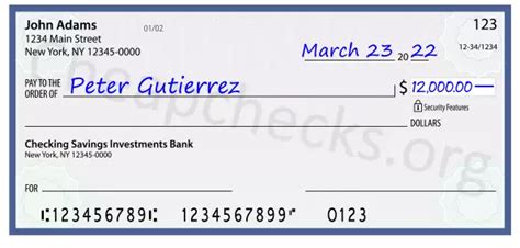 How To Write A Check For 12000 Dollars Cheap Checks