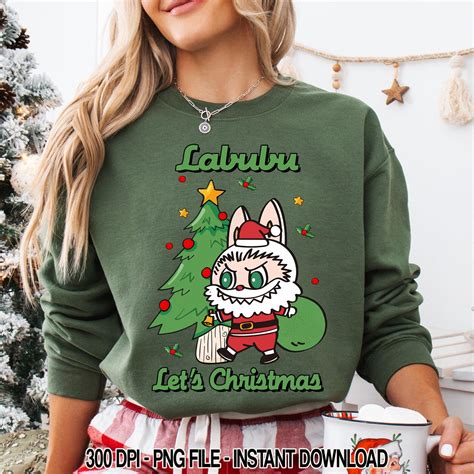 Labubu Christmas Tree Png Lets Christmas Merry Christmas Png Labubu