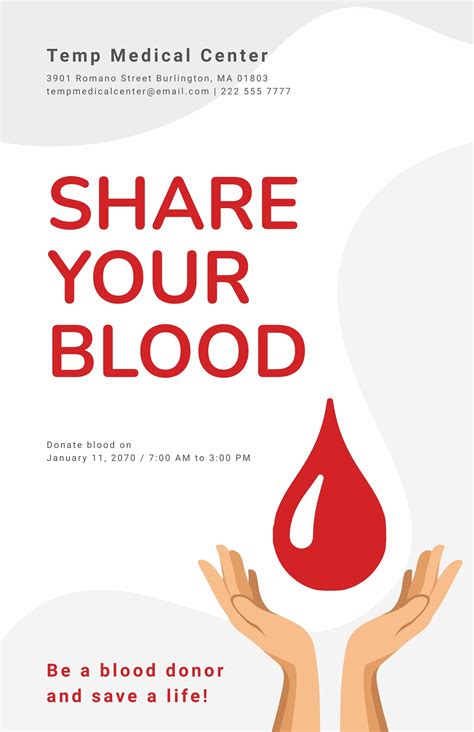 Blood Donation Poster Images