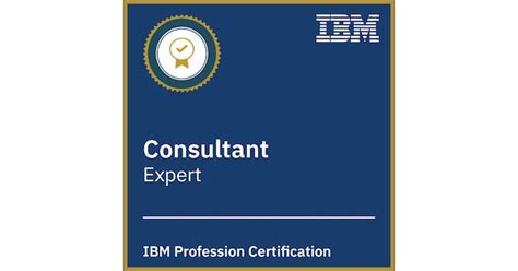Ibm Consultant Profession Certification Expert Was Issued By Ibm To Uday Uday Pawar 13