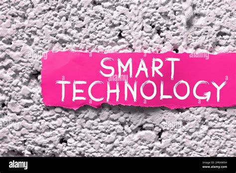 Sign Displaying Smart Technology Business Concept Used To Protect And Prevent Errors In Hard