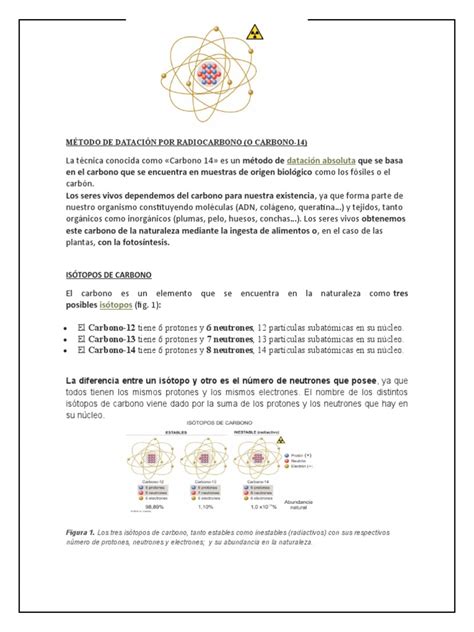 Método De Datación Por Radiocarbono Descargar Gratis Pdf Datación