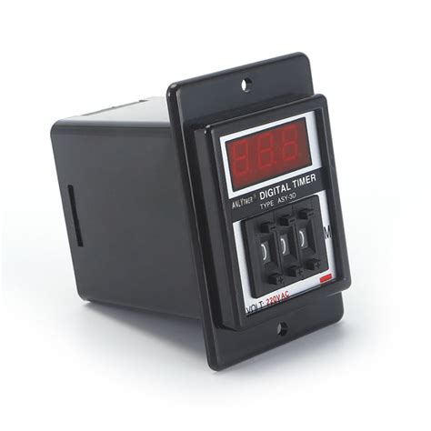 Asy 3d 999 Minute Digital Display Time Relay Power On Time Delay
