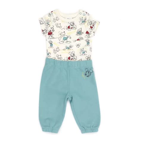 Conjunto Body Y Pantalón Mickey Mouse Para Bebé Disney Store Disney