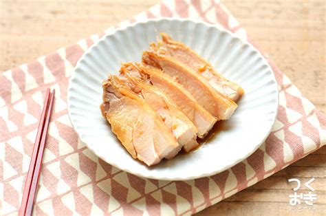 レンジ鶏チャーシューのレシピ作り方 つくおき