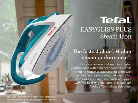 Tefal FV5718 Steam Iron Easy Gliss 2 Turquoise 2500W – ET SOUND ...