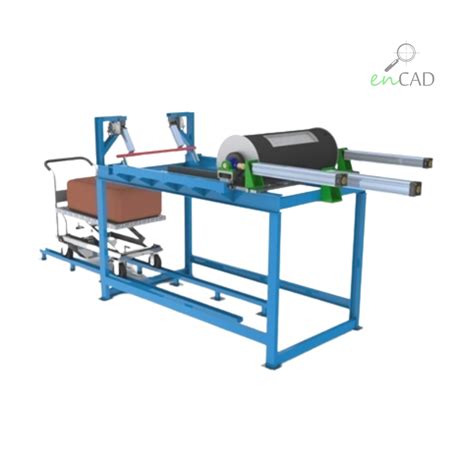 Rubber Sheet Separator Machine Design EnCAD Technologies