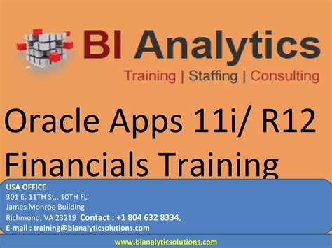 Oracle Apps R12 Functional Online Training By Real Time Experts In Usa