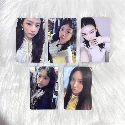 WTS NEWJEANS Get Up Powerpuff Girls Version Photocards Minji Hanni