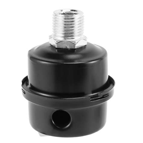 34inch 20mm 스레드 금속 공기 압축기 흡입 필터 소음 머플러 소음기 Aliexpress