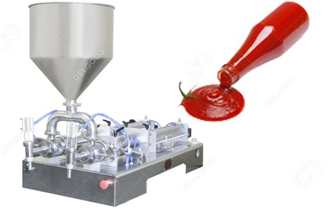 Tomato Sauce Packaging Filling Machine