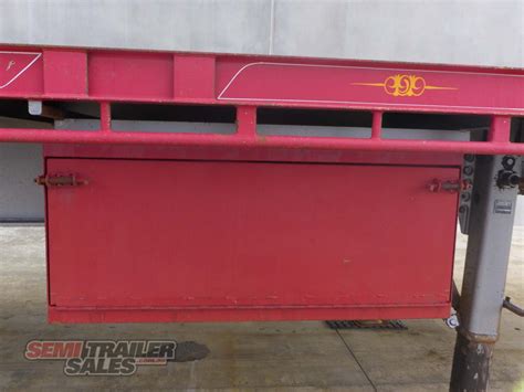 2001 Ophee 41ft Flat Top For Sale In Epsom Bendigo Semi Trailer Rental