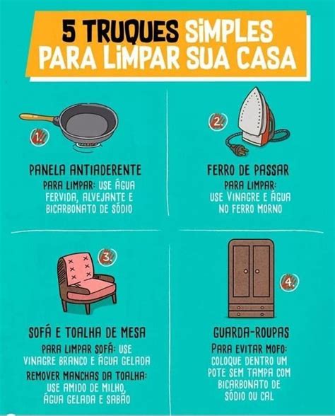 Pin De Joyce Brito Em Truques De Limpeza Dicas De Limpeza Dicas De