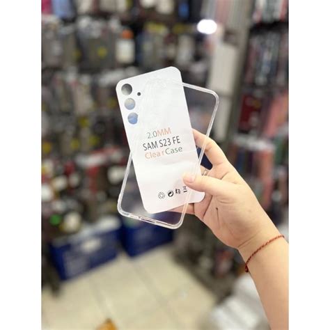Jual C C Casing Cover Clear Case Samsung S Fe Silikon Case Bening Bahan Tebal Mm Shopee
