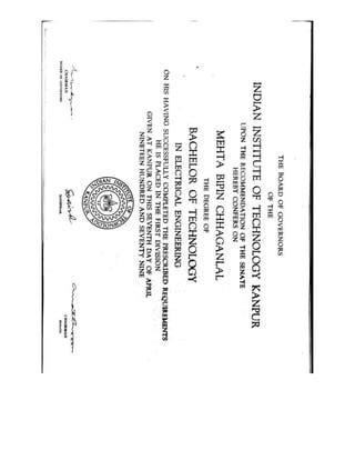 Degree Certificate DOCX