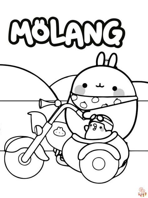 Molang Coloring Pages Una guía para imprimir gratis y fácil