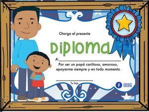 Estupendos diplomas para premiar y reconocer la labor de papá en el día