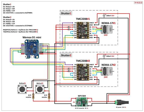 How To Control 2 Nema17 Motors For Roller Shade With 1 Esp32 Board