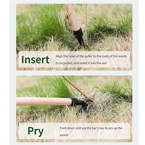 Standing Weed Puller Manual Vertical Weeding Digging Grass Shovel