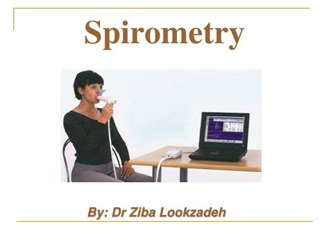 Ppt Spirometry Powerpoint Presentation Free Download Id9481197