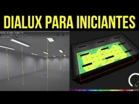 DIALUX EVO TUTORIAL PARA INICIANTES TUTORIAL COMPLETO YouTube