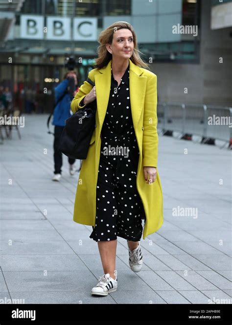 Presenter Victoria Derbyshire Leaves Bbc Broadcasting House In London