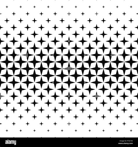 Seamless Monochrome Geometric Pattern Stock Vector Image And Art Alamy