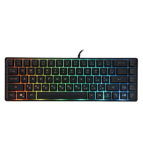 Jual Rexus K68m Membrane Gaming Keyboard Rgb Lighting Shopee Indonesia