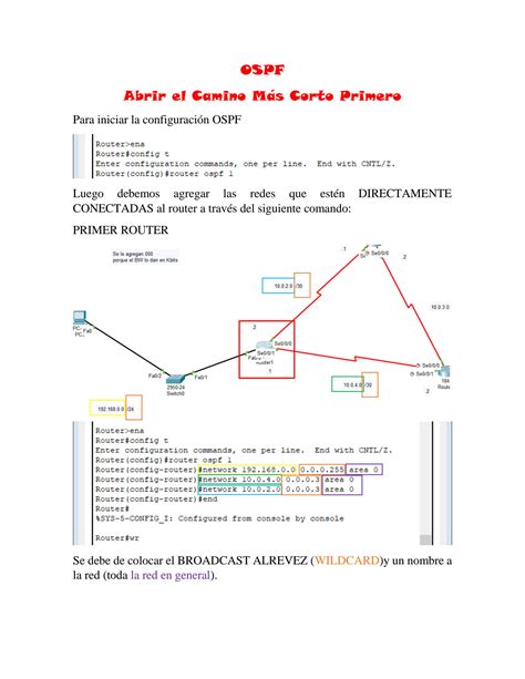 Solution Configuracion Ospf Redes Studypool