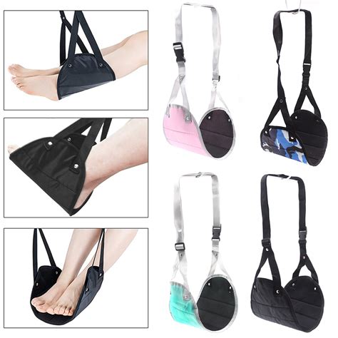 Heajfvd Office Foot Rest Portable Travel Foot Hammock Airplane Footrest