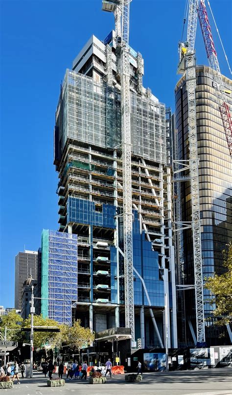 Construction Cbd North Salesforce Tower 180 George St 58st 263m
