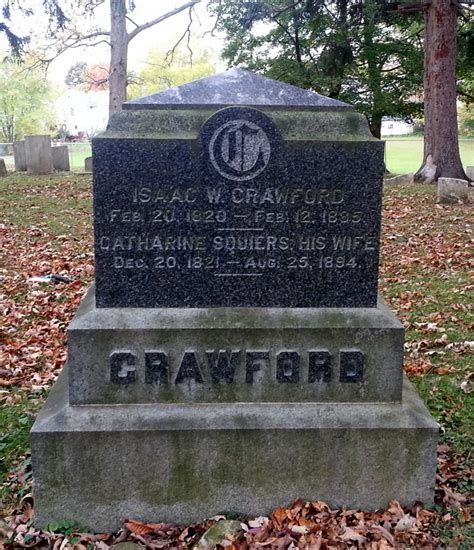 Isaac W Crawford 1820 1885 Find A Grave Memorial