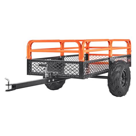 Buy Vevor Heavy Duty Steel Atv Dump Trailer 1500 Pound Load Capacity
