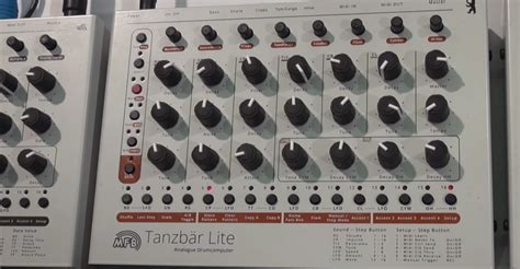 Mfb Tanzmaus And Tanzbär Lite Analog Drum Machines 2016 Namm Show