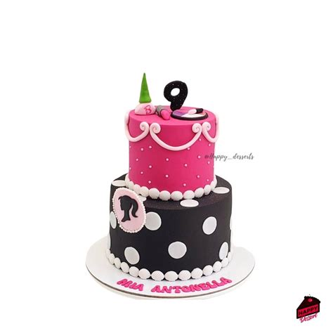 Pastel De Barbie Happy Dessert Pastel De Barbie