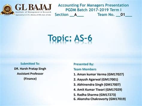 As 6 Depreciation Accounting Ppt