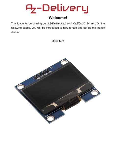 1 3 Inch Oled I2c Display En Pdf Parameter Computer Programming