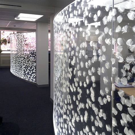 Acrylic Decorative Panel Petites Plumes Dacryl® For Partition
