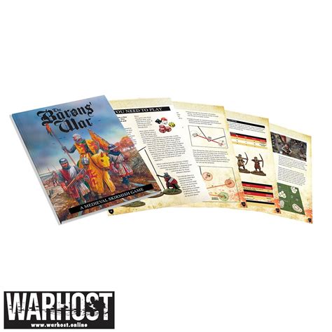 Footsore Miniatures Pre Orders Live For The Barons War Rulebook