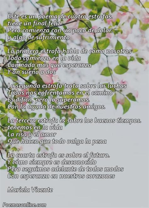 Cinco Mejores Poemas De 4 Estrofas Poemas Online